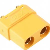 China Changzhou Amass Elec XT90PB F G Y vertical plug in connector with gold plating thick gold Au option for sale