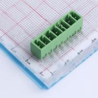 China Durable pluggable terminal block chxunda XD15EDGRC-3.81-8P-V with PA66 UL94V-0 housing and brass pins for sale