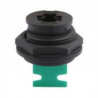 China Panel mount rear Ethernet connector CAZN E16B-FR6-PRF-TM plastic waterproof socket RJ45 to pin header for sale