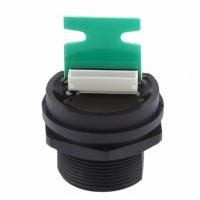 China Threaded panel mount RJ45 Ethernet connector CAZN E13T-FR6-PRF-TM plastic waterproof IP67 protection for sale
