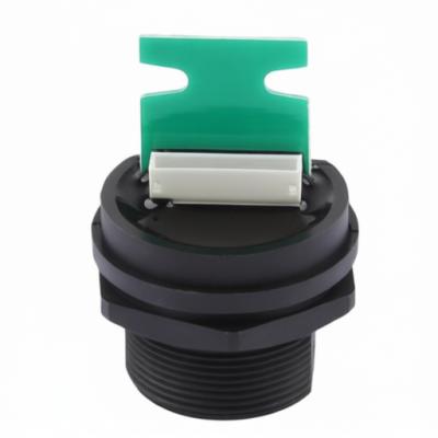 China Threaded panel mount RJ45 Ethernet connector CAZN E13T-FR6-PRF-TM plastic waterproof IP67 protection for sale