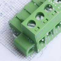 China Electrical pluggable terminal block 4 pin screw termination 5.08mm pitch chxunda XD2EDGKM-5.08-4P-V for sale