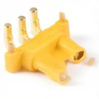 China 3 pin connector Changzhou Amass Elec MR30PW-F20.G.Y designed for PCB soldering and lithium battery motor for sale