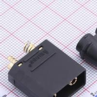 China 40A lithium battery connector Changzhou Amass Elec XT90H M G B solder injection molded 2 pin design for sale