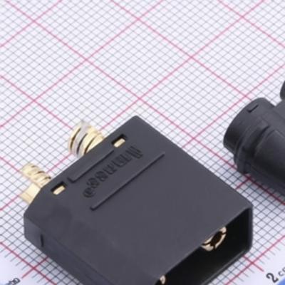 China 40A lithium battery connector Changzhou Amass Elec XT90H M G B solder injection molded 2 pin design for sale