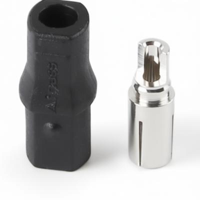 China single pin connector Changzhou Amass Elec SH4.0U-F.N.B with UL94 V0 flame retardant PA66 shell for sale