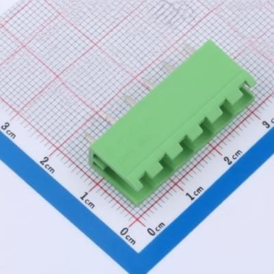 China 5.08mm pitch pluggable terminal block chxunda XD2EDGV-5.08-6P-V with brass solder pins and UL94V-0 plastic housing for sale