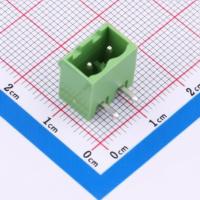 China single row pluggable terminal block chxunda XD2EDGRC-5.08-2P-V 5.08mm pitch rated voltage 300V current 15A for sale