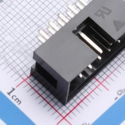 China 2.54mm Pitch Box Header Connector CHIN-BAN B05A10E-C133-B with 3 Amps Current and 250 Volts AC Rating for sale