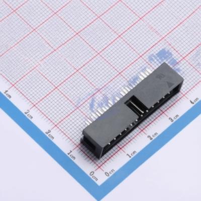 China CHIN BAN B05A24E C133 B Electrical Connector 2.54mm Pitch Box Header with Environmental Durability for sale