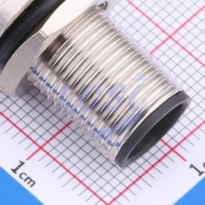 China front panel mount PCB connector pin type CAZN M12-P4D-GPBM12 certified CE RoHS UL for industrial for sale