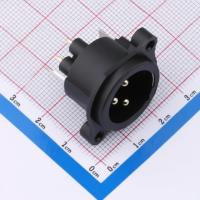 China Professional XLR Connector CHUNSHENGDIANZI CT3-03HMD-EP from CT3 Series for Audio Lighting Applications for sale