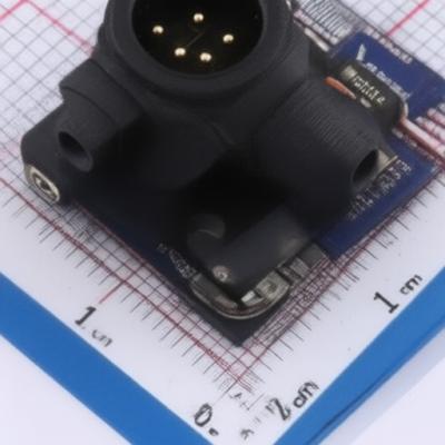 China Square flange mount socket plastic waterproof connector CAZN E7T-P6-PPH solder type pin type with pcb mounting for sale