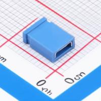 China Jumper cap closed type electrical connector chxunda XD-JP254-1-65-CL-L-G1 with 254 mm pitch dimension for sale