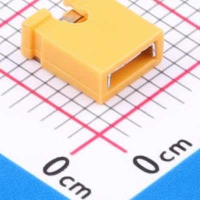 China 2.54mm pitch open type jumper cap chxunda XD-JP254-1-60-OP-Y-G1 suitable for PCB electronic devices for sale