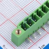 China Electrical terminal block pluggable single row 3.81mm pitch chxunda XD15EDGRM-3.81-6P-V rated 300V 8A for sale