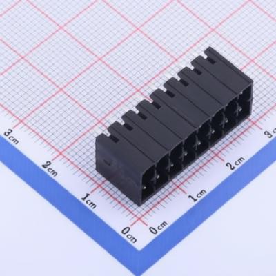 China Industrial terminal block connector 3.5mm pitch 2P to 24P poles Cixi Kefa Elec KF2EDGSV-3.5-2*8P with brass solder pins for sale