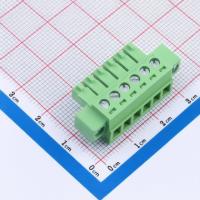 China Screw terminals single row terminal block chxunda XD15EDGKM-3.81-6P-V 3.81mm pitch electrical connector 8A for sale