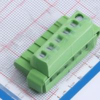 China Electrical Connector Pluggable Terminal Block Screw Terminal 5.08mm Pitch chxunda XD2EDGKM 5.08 6P V for sale