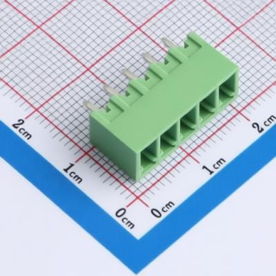 China electrical terminal block chxunda XD15EDGVC 3.81 5P V plug in type with PA66 UL94V 0 plastic housing for sale