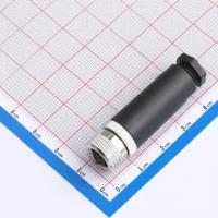 China Plastic assembled M8 connector with nitrile rubber seal CAZN M8-S4D-PWA05 copper shell and tail claw for sale