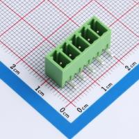 China 3.81mm pitch single row pluggable terminal block chxunda XD15EDGRC-3.81-5P-V brass pins PA66 UL94V-0 housing for sale
