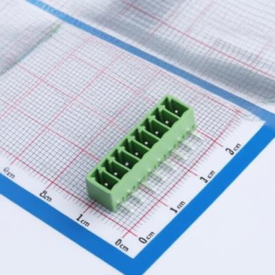 China industrial terminal block chxunda XD15EDGRC-3.5-8P-V single row pluggable type rated 300V 8A current for sale