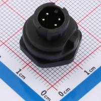 China Front panel mount plastic waterproof connector solder wire connection CAZN E7B-P4-PWB with CE RoHS certification for sale