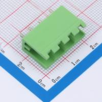 China Pluggable terminal block with 5.08mm pitch chxunda XD2EDGV-5.08-4P-V rated voltage 300V and current 15A for sale