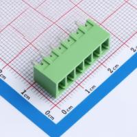 China Electrical terminal block single row pluggable 3.81mm pitch chxunda XD15EDGVC-3.81-6P-V rated 8 amps for sale