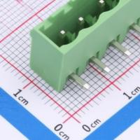 China Durable pluggable terminal block with 5.08mm pitch chxunda XD2EDGRC-5.08-4P-V rated 300V 15A current for sale