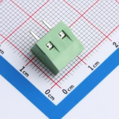 China Electrical connection terminal block chxunda XD127V-5.0-2P-V single row screw type 5 millimeter pitch straight pin for sale