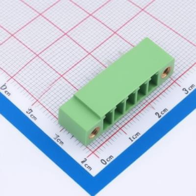 China electrical terminal block chxunda XD15EDGVM-3.81-5P-V 3.81 millimeter pitch single row brass nickel plated pins for sale