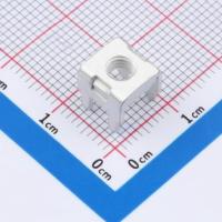 China PCB welding terminal copper nickel base matte tin plating M4 wire screw hole chxunda XD-RG44-0808-D001RC rated 45A current for sale