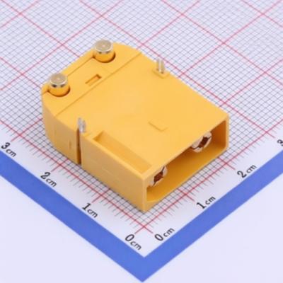 China Changzhou Amass Elec XT90PW M G Y Horizontal PCB Mount 2 Pin Connector Suitable for Controller Modules for sale