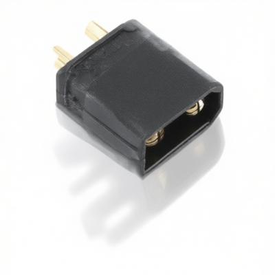 China Changzhou Amass Elec XT30U MGB injection molded 2 pin connector with gold and nickel plating options for sale