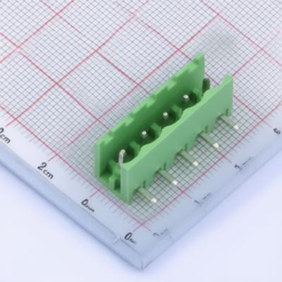 China plug in terminal block chxunda XD2EDGR 5.08 5P V 5.08mm pitch 300V 15A dielectric strength AC2000V 1Min for sale