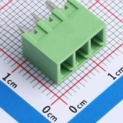 China electrical terminal block chxunda XD15EDGVC-3.81-3P-V pluggable single row 3.81mm pitch with brass pins for sale