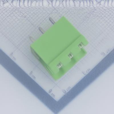 China Chxunda XD2EDGV 5.08 3P V single row plug in terminal block rated 300V 15A with 20m max contact resistance for sale