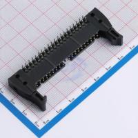 China 2.54 mm Pitch Wire To Board Connector DLL XG-40AW With Tin Plated Brass Pins And Guide Groove for sale