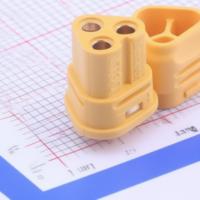 China Durable Changzhou Amass Elec MT30-F connector with brass gold plated contacts and UL94 VO plastic housing for sale