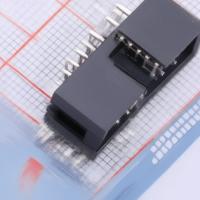 China RoHS Compliant 2.54mm Pitch Box Header Connector CHIN BAN B05A12E C133 B for Electrical Applications for sale