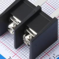 China Durable electrical terminal block connector Cixi Kefa Elec KF45H-9.5-2P with 9.5mm pitch and 2 poles for sale