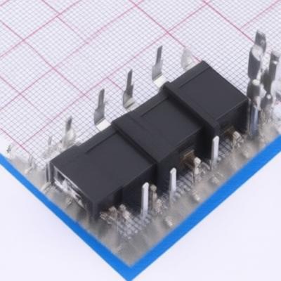 China electrical terminal block 4 poles 9.5mm pitch Cixi Kefa Elec KF45R-9.5-4P for wiring and installation projects for sale