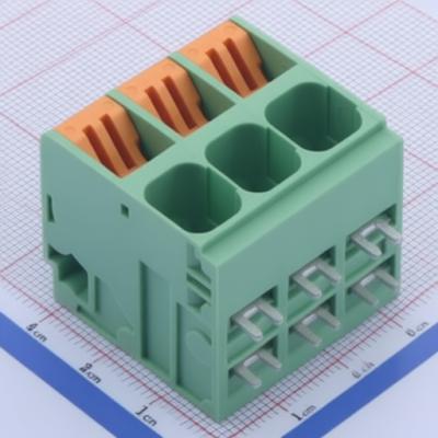 China connector Cixi Kefa Elec KF207R-10.16-3P featuring CLF technology and LQQ SY industrial attributes for sale