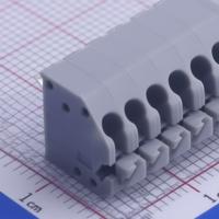 China 6 position electronic connector Cixi Kefa Elec KF250-3.5-6P-1 with UL94V0 rated PA66 plastic housing for sale