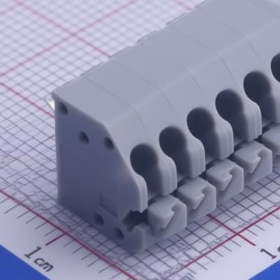 China 6 position electronic connector Cixi Kefa Elec KF250-3.5-6P-1 with UL94V0 rated PA66 plastic housing for sale