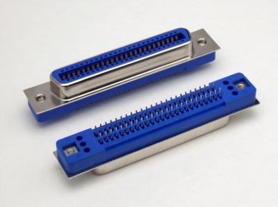 China performance EDAC B57-050-261-202 connector with gold plated copper contacts and nickel plated steel shell for sale