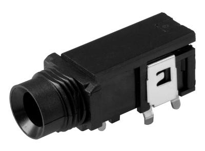 China right angle through hole audio jack CUI MJ 63022A rated 12 Vdc input voltage and RoHS compliant materials for sale