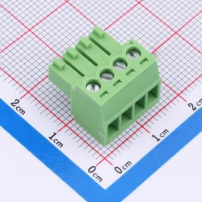 China Pluggable Terminal Block with 350mm Pitch chxunda XD15EDGK-3.5-4P-V Rated Voltage 300V and Current 8A for sale